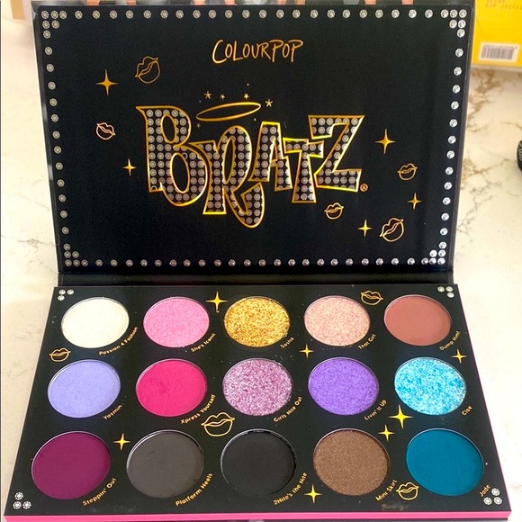 Colourpop | Makeup | Colourpop Red And Blue Eyeshadow Palette | Poshmark